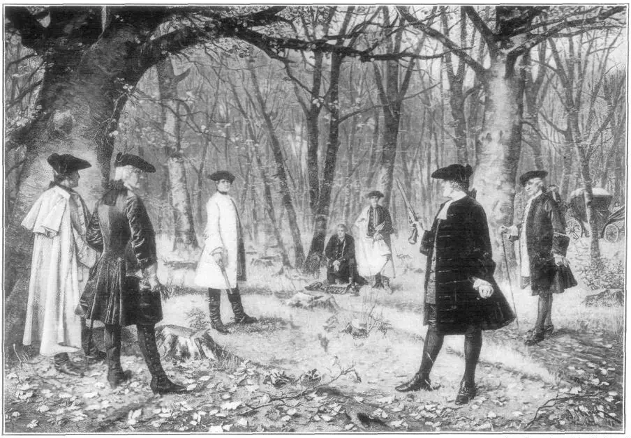 Avant le duel: Aaron Burr et Alexander Hamilton hante NYC 9158_1