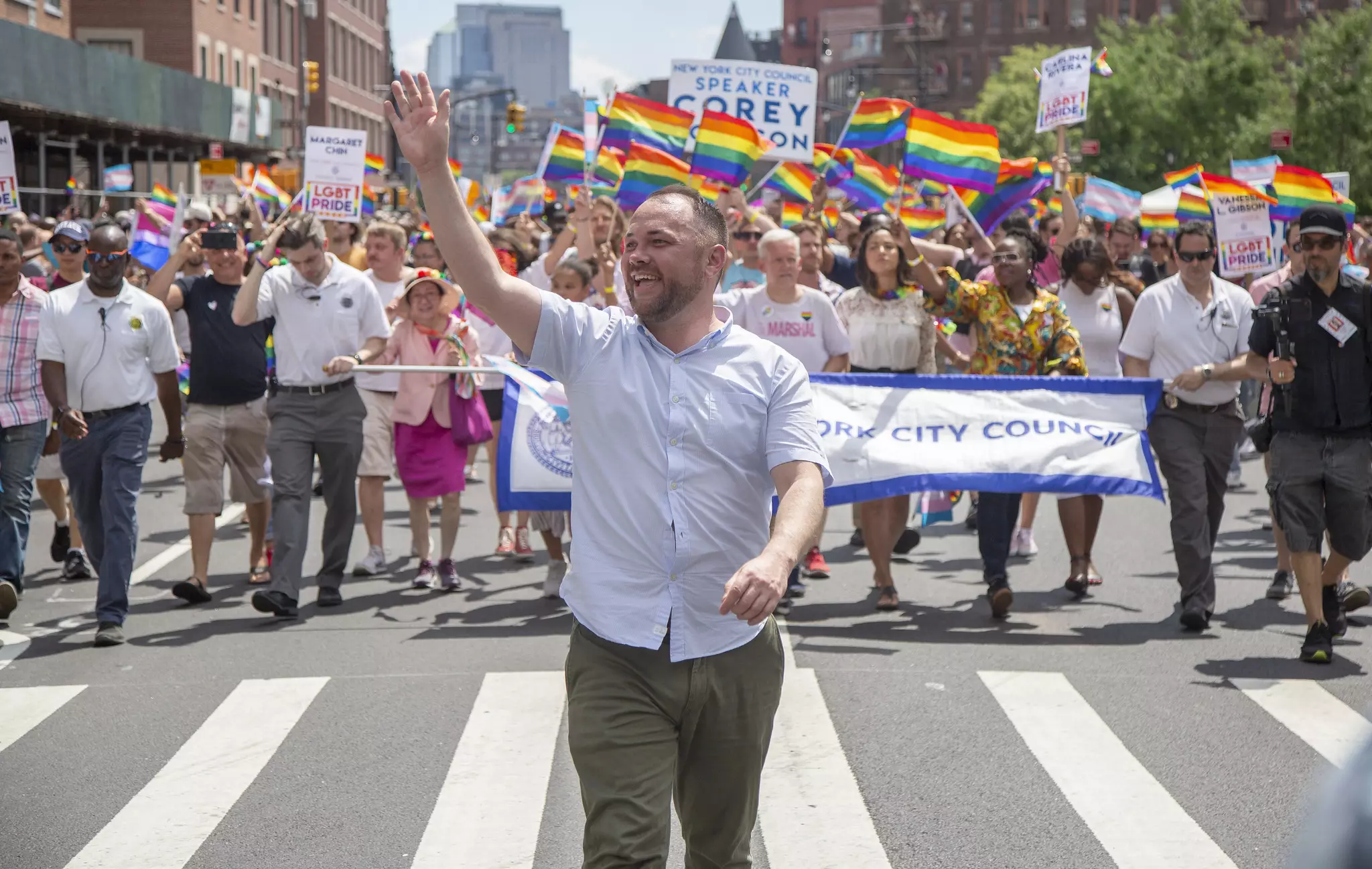 Corey Johnson kondigt $ 19 miljoen aan nieuwe LGBT-ondersteuningsprogramma's aan, bijna een verdubbeling van de financiering 9284_1