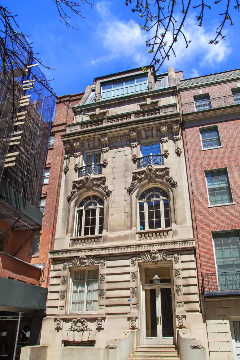 35 East 68th Street, Upper East Side, annonces sympas, Dunham House, manoirs, coopératives, demeures historiques