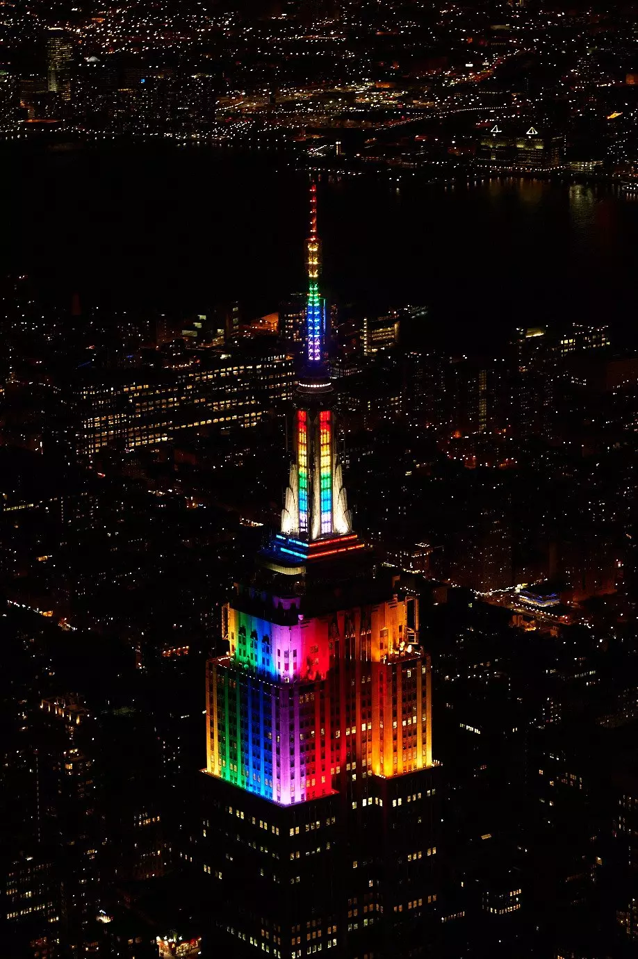 empire state building, stolthet, lgbt