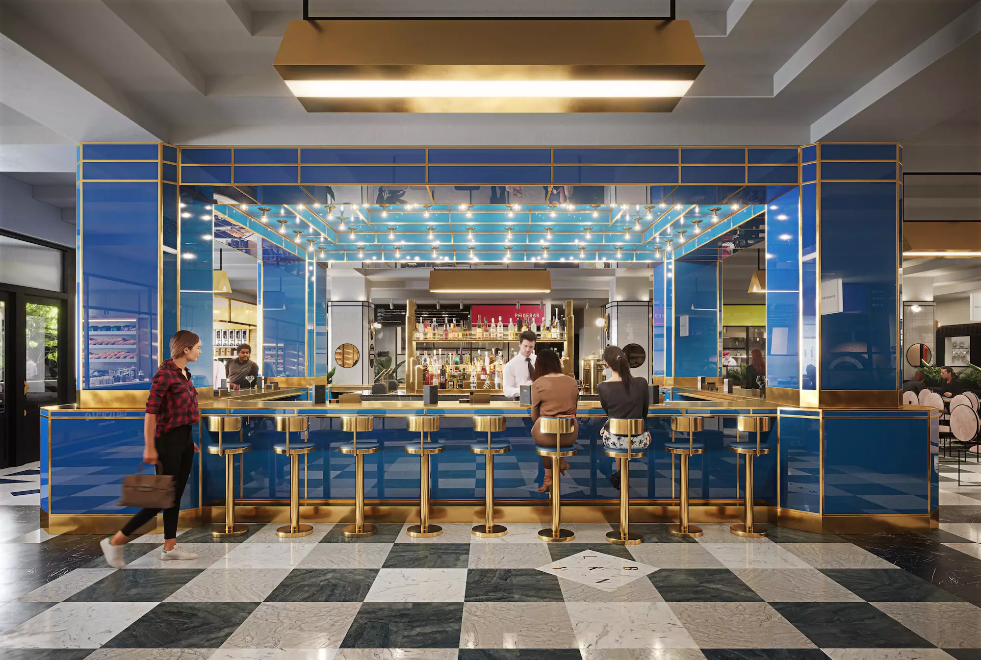 Hapja e sallës së ushqimit të frymëzuar nga Art Deco në Midtown do të ofrojë ushqime filipinase, ushqime havaiane dhe më shumë 9417_1