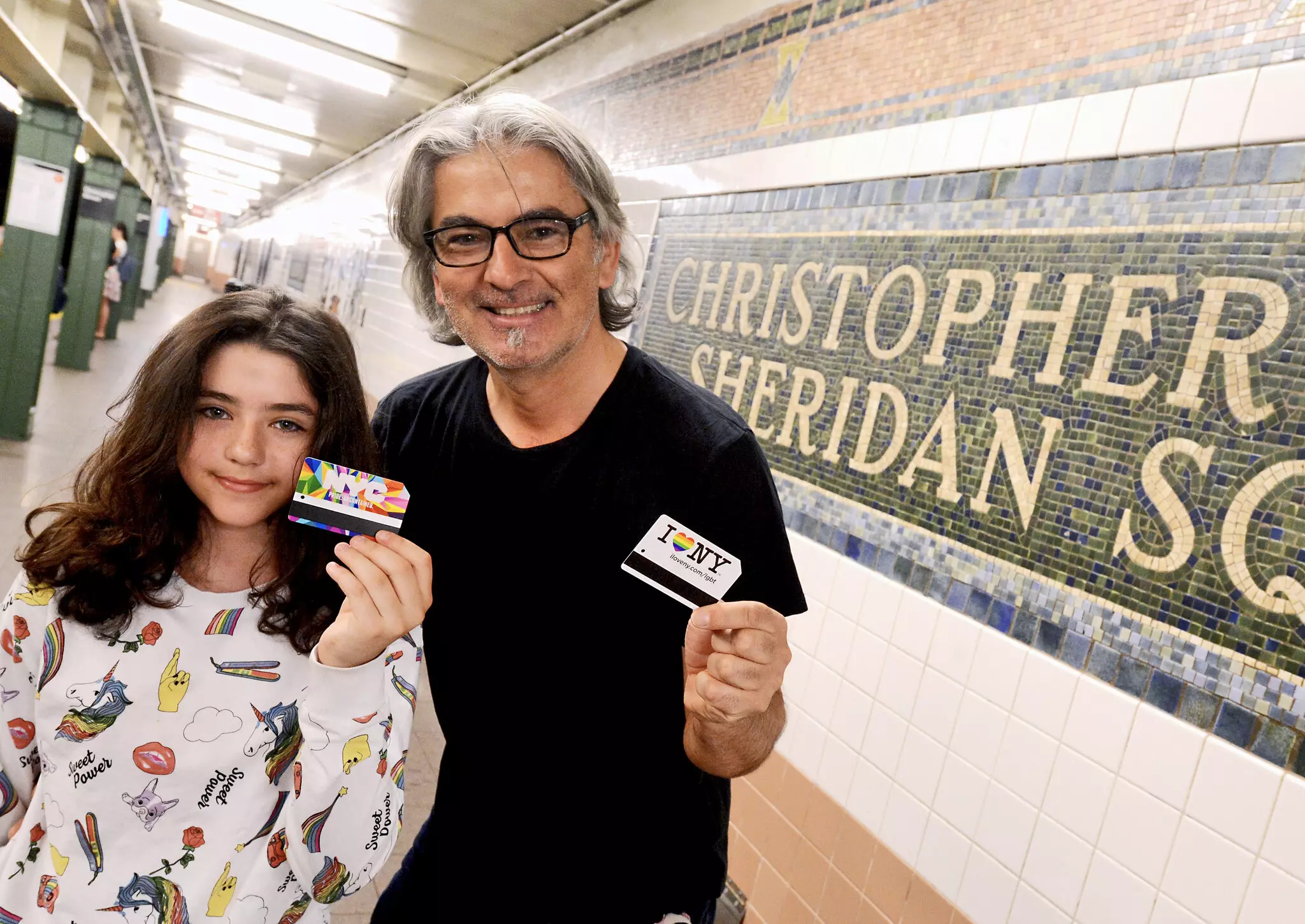 Pride NYC, NYC metro, Pride MTA, riboto leidimo MetroCard, Pride MetroCard