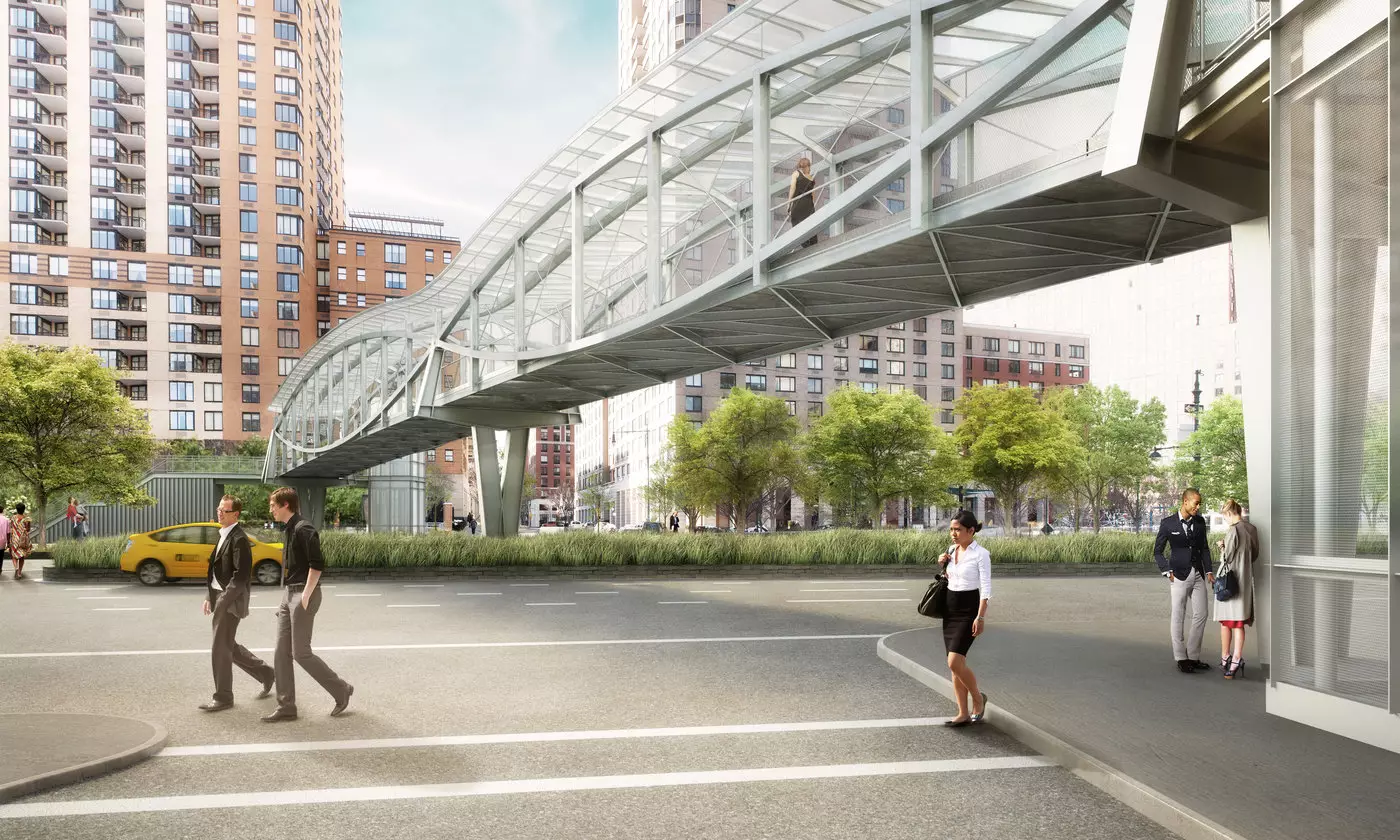 El pont per a vianants endarrerit a Battery Park City finalment s'obrirà aquesta tardor 9637_1