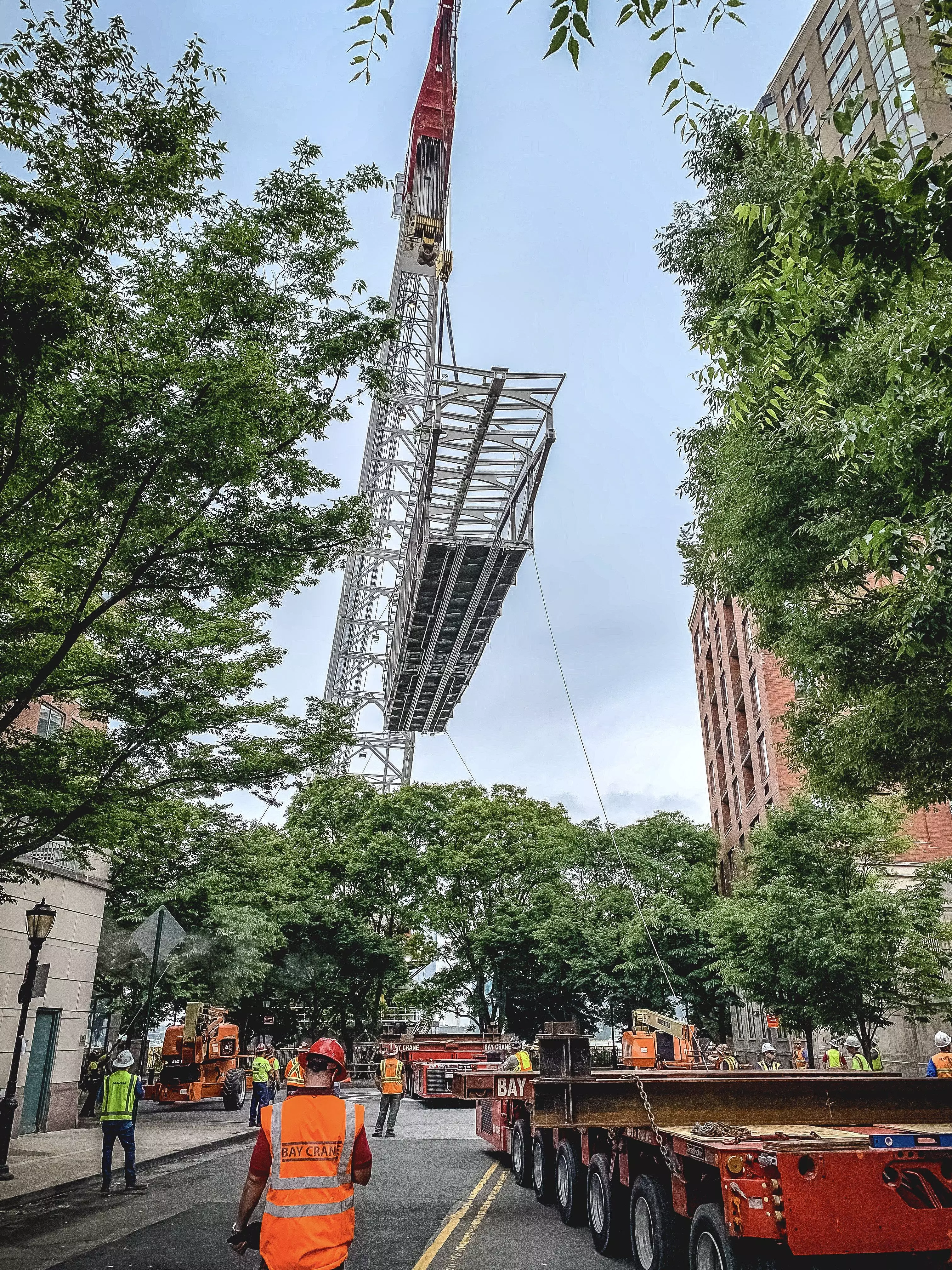 Battery Park City'deki gecikmeli yaya köprüsü sonunda bu sonbaharda açılacak 9637_3