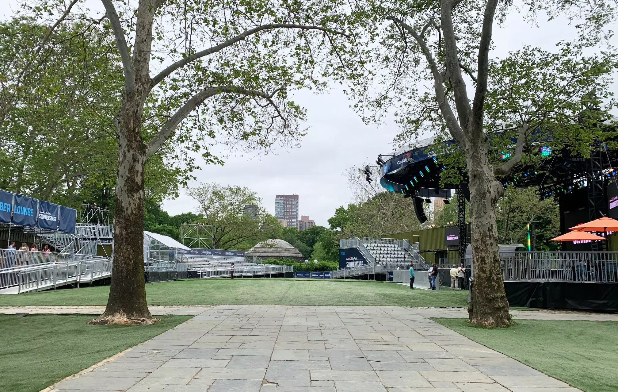 Tan-awa ang sulod sa gibag-o nga SummerStage venue sa Central Park 9641_2