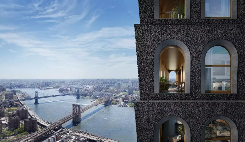 FiDi में डेविड एडजय का पहला NYC गगनचुंबी इमारत 800 फीट . में सबसे ऊपर है 9743_3