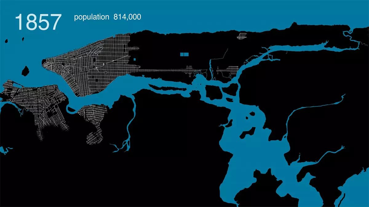 Tonton New York City berkembang dari 1609 hingga hari ini dengan video animasi ini yang dipasang dari peta bersejarah 9778_1