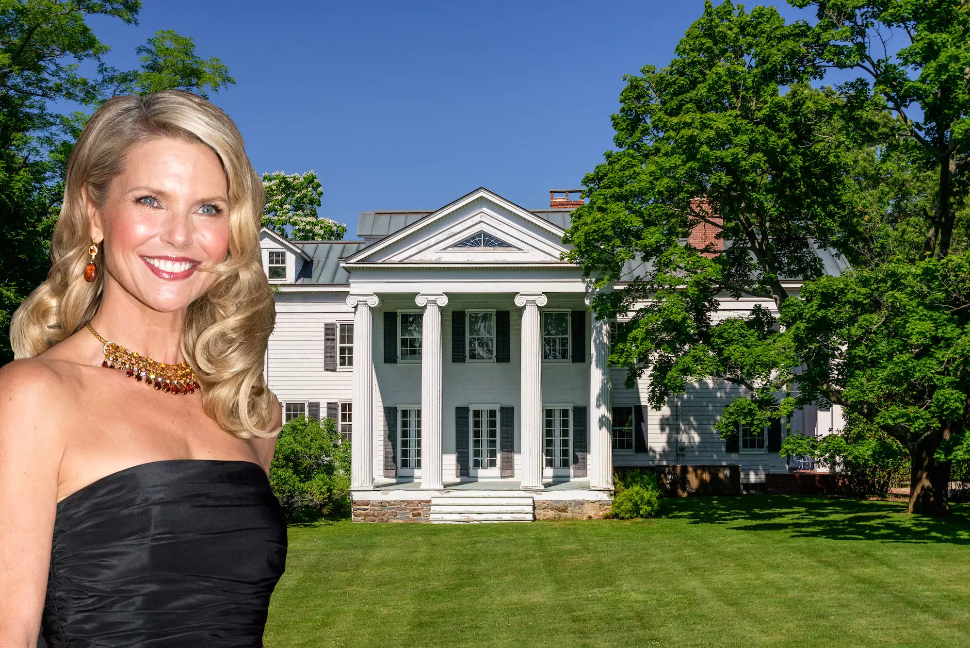 ในที่สุด Christie Brinkley ก็ขายบ้านพักตากอากาศใน Sag Harbor มูลค่า 18 ล้านเหรียญของเธอ 9818_1